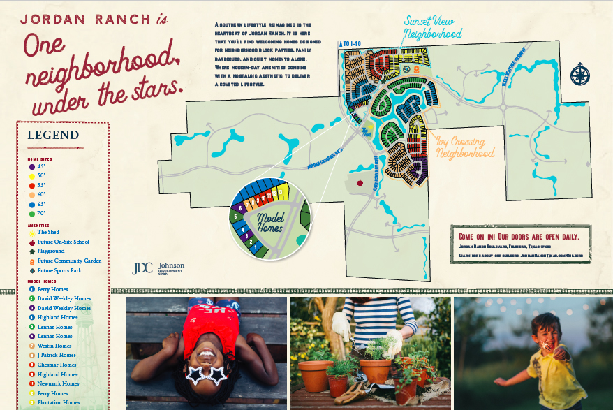 Model Homes Tour Maps | Johnson Development Home Tour