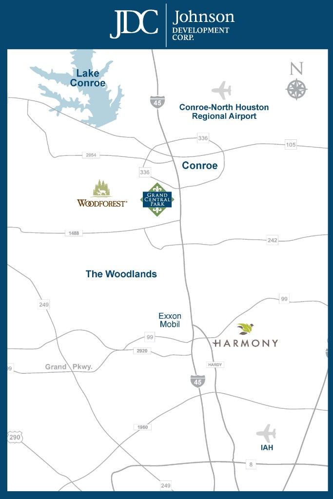 Relocating to North Houston | Johnson Development Corp.